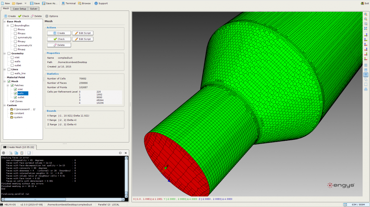 HELYX-OS v2.3.0 released by ENGYS®. An open-source GUI for OPENFOAM ...