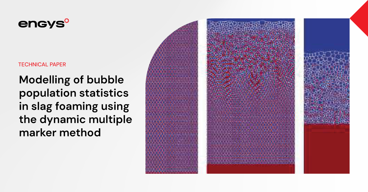 Modelling of bubble population statistics in slag foaming using the ...